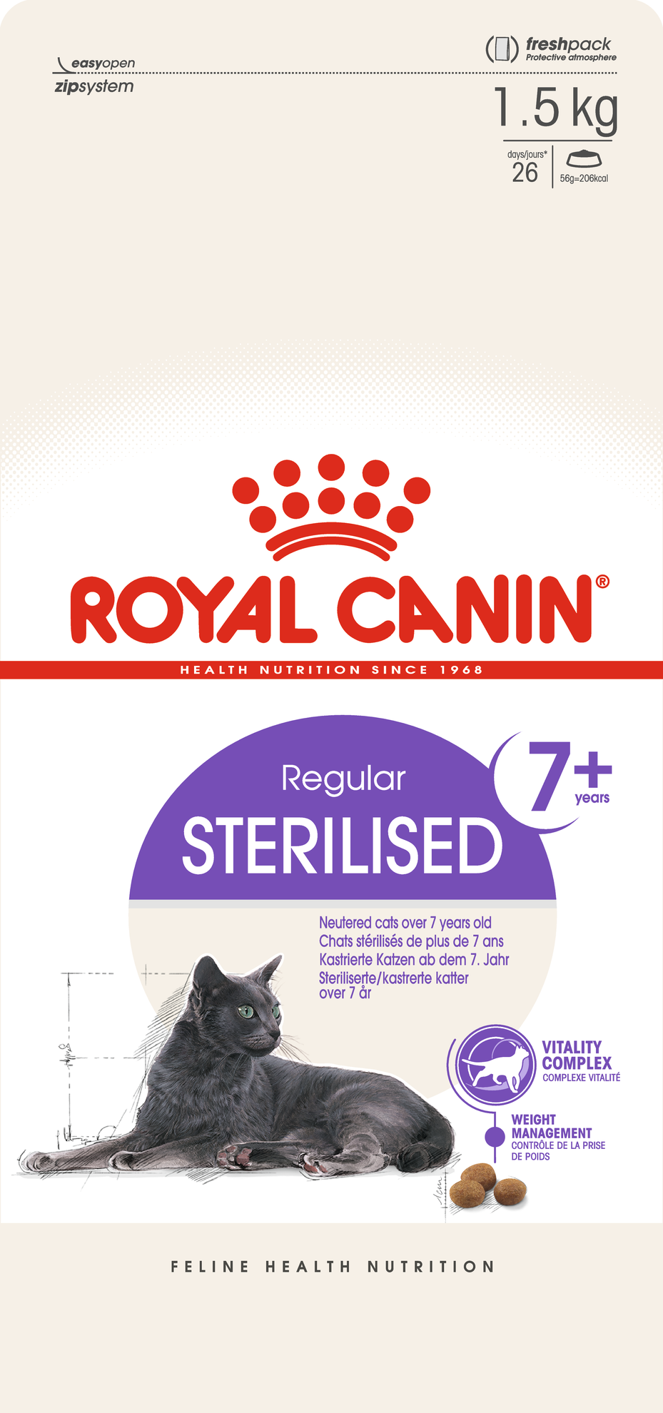 Sterilised 7+ | Royal Canin FI