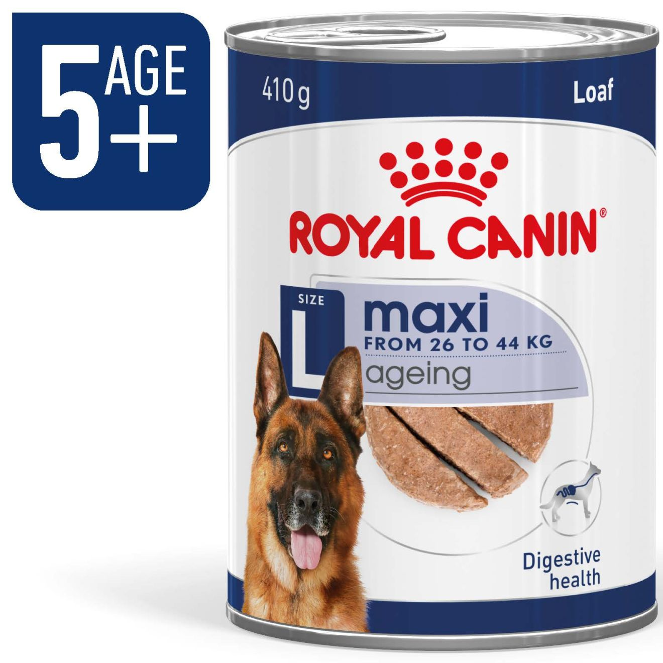 Maxi Ageing 5+ Loaf Dog Food Can | Royal Canin AU